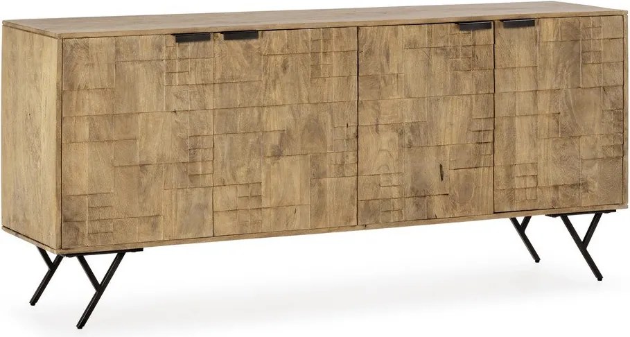 Komoda z mangového dřeva v přírodní barvě 175x78x40 cm Priya – MOME