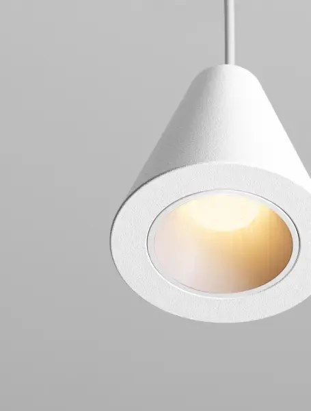 LED bílý moderní lustr Irmos