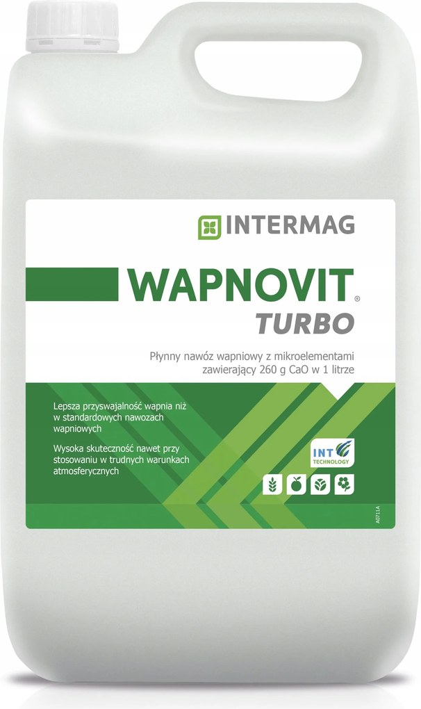 Wapnovit turbo 20L Intermag tekuté vápno hnojivo