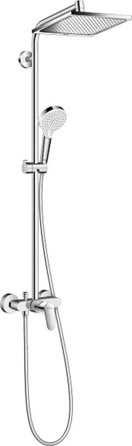 Hansgrohe Crometta E - Showerpipe 240 1jet s pákovou baterií, chrom, HAN-27284000