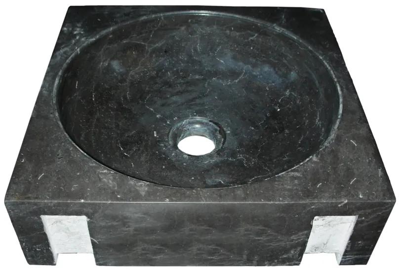 Indera Handwash Black 57058 Kamenné umyvadlo