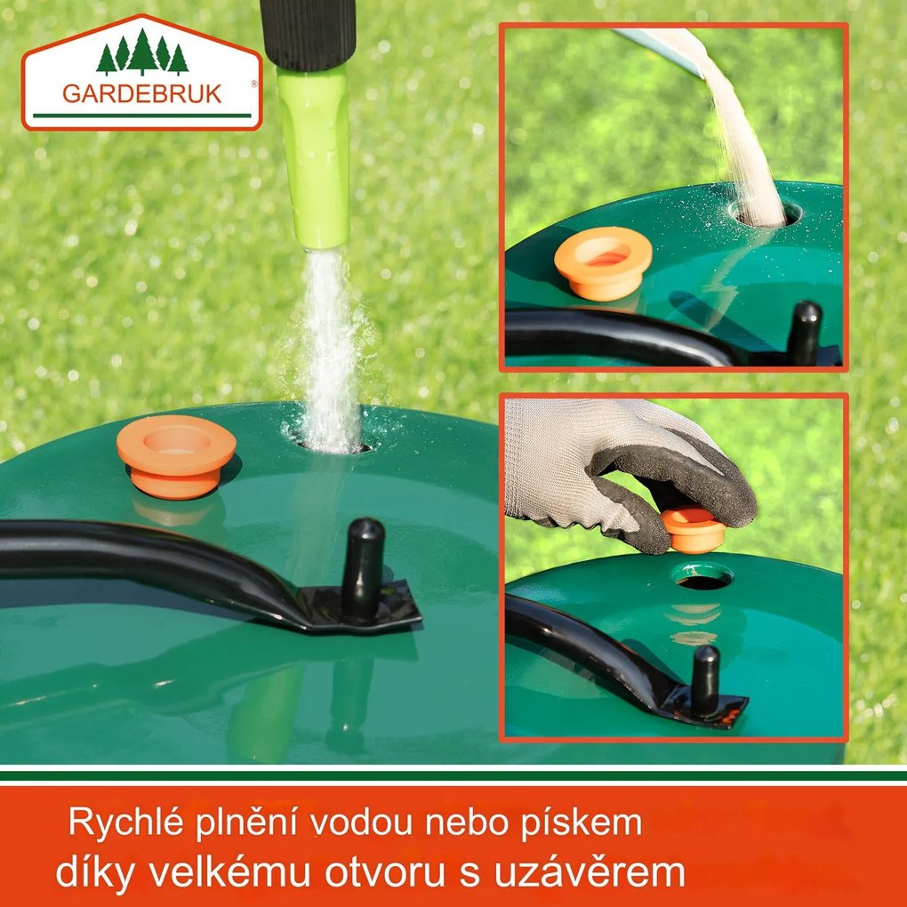 Deuba Válec na trávu 60 cm - zelený