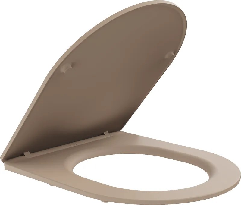 Mexen Lena, Rico, WC sedátko s jemným zavíráním, duroplast, cappuccino matná, 39740064