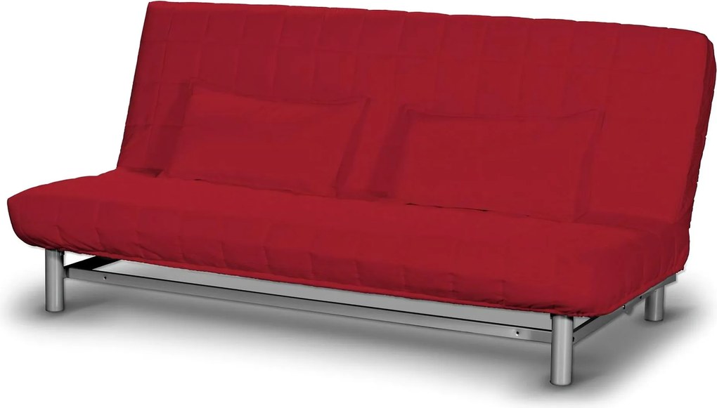 Potah na pohovku IKEA Beddinge krátký barva červená látka pletený vzor