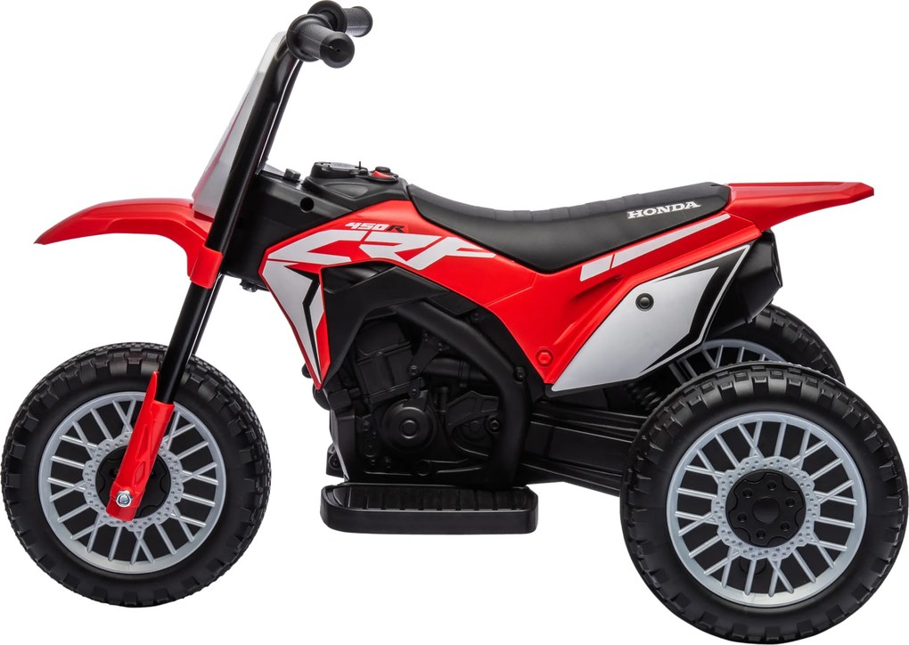 HOMCOM Elektrická Motorka pro Děti s Klaksonem a Startovací Hudbou pro Děti ve Věku 1,5-3 Let