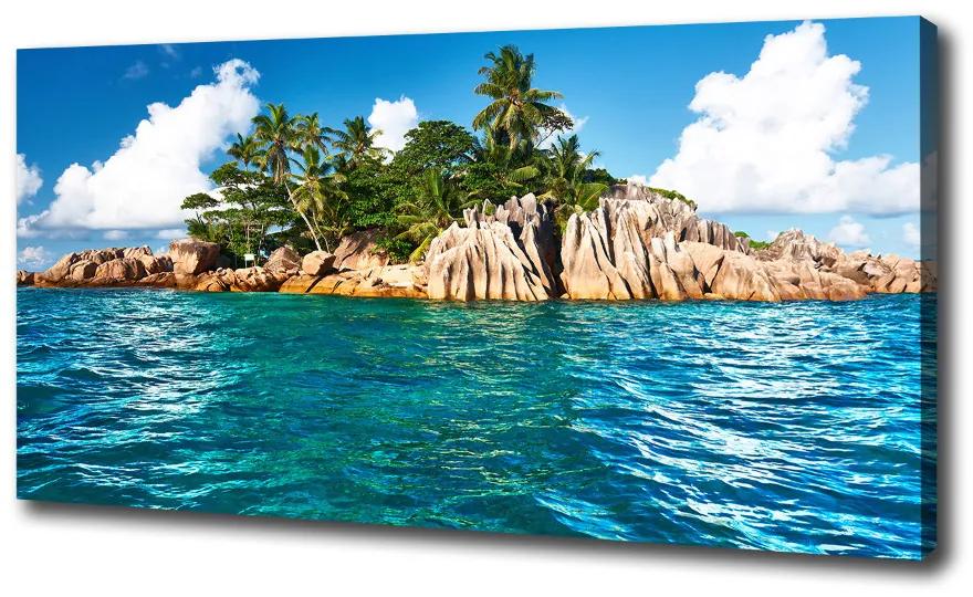 Wallmuralia Foto obraz na plátně Tropický ostrov 100x50
