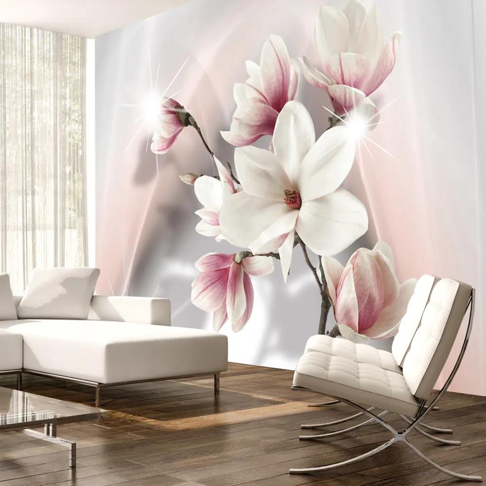 Fototapeta Bimago - White magnolias + lepidlo zdarma 400x280 cm
