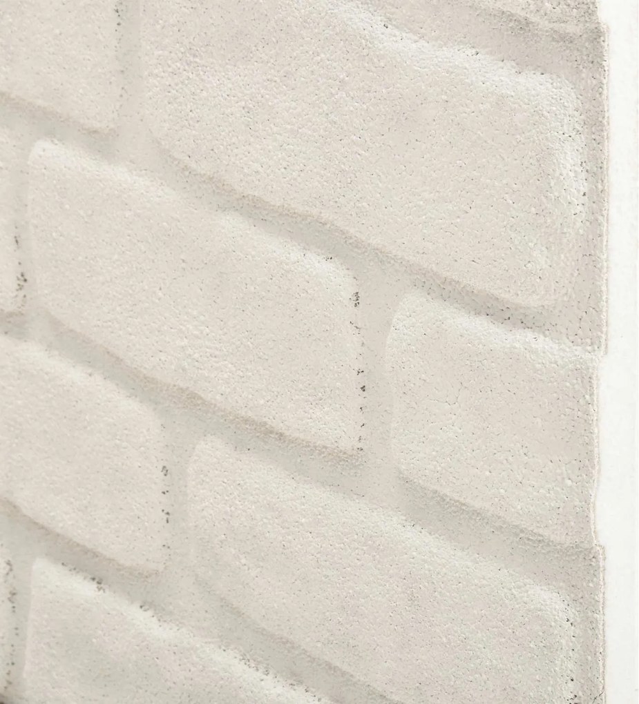 Nástěnné panely 10 ks 100 x 50 cm Bílá EPS pěna 332927