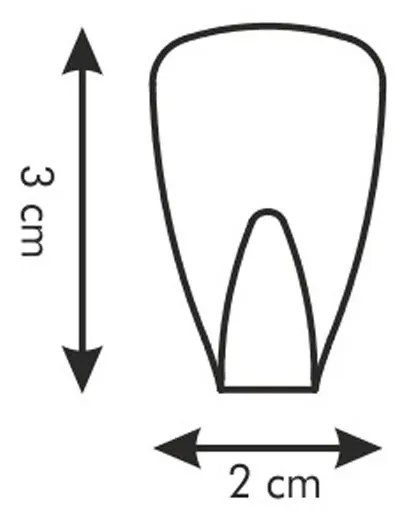 TESCOMA Háček malý samolepicí PRESTO, 4 ks