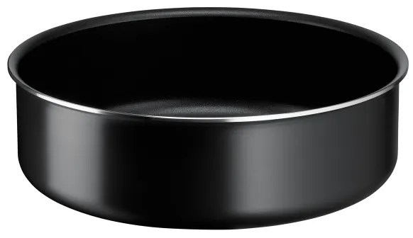 Tefal - Sada pánví 3 ks INGENIO EASY COOK & CLEAN BLACK