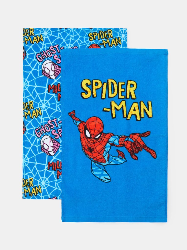 Sinsay - Sada ručníků Spider-Man - námořnická modrá