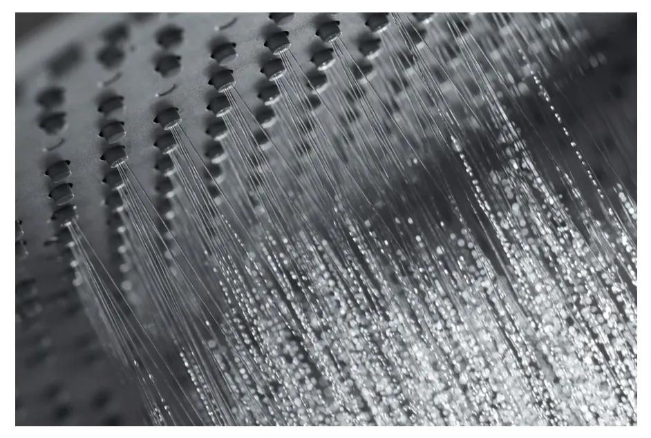 Hansgrohe Rainfinity - Horní sprcha 250 1jet EcoSmart, kartáčovaný černý chrom 26229340
