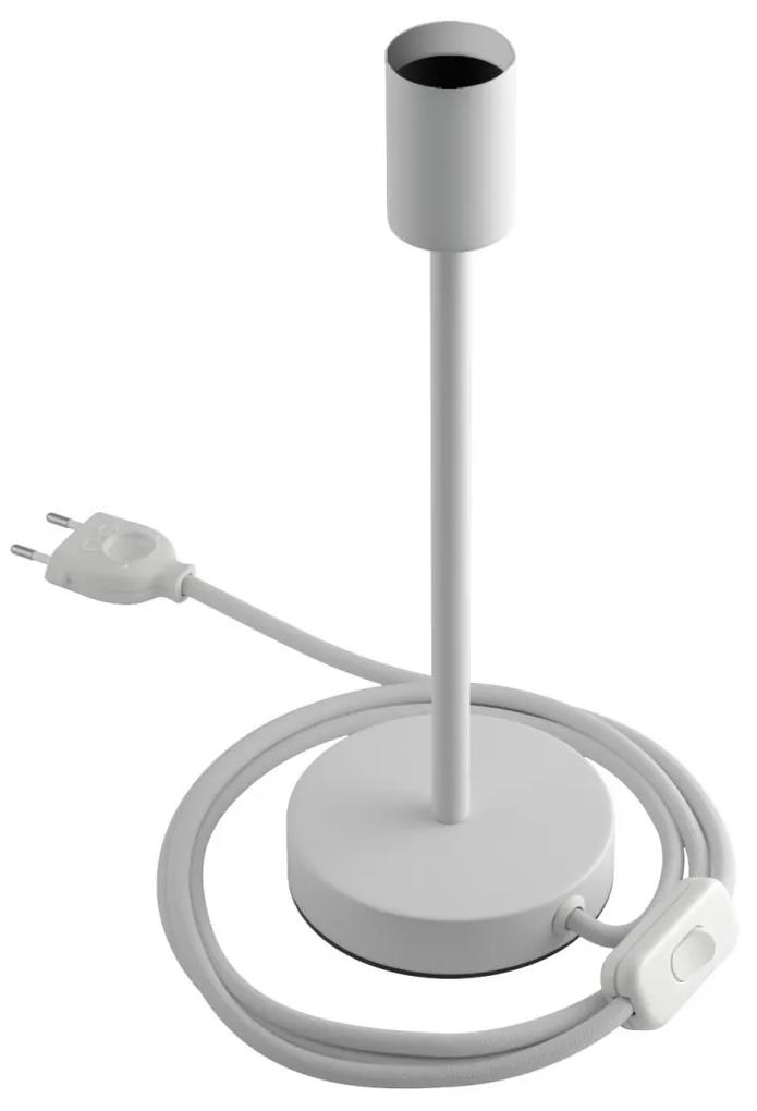 creative cables Kovová stolní lampa Alzaluce Velikost: 20 cm, Barva: Černá Perleť