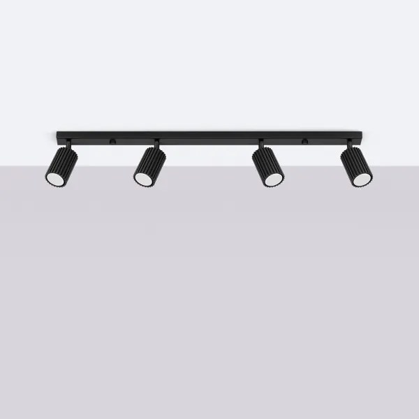 Brilagi - LED Bodové svítidlo CRESTO 4xGU10/10W/230V černá