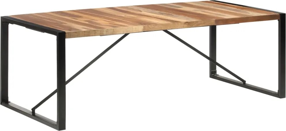 vidaXL Marketos Jídelní stůl 220 x 100 x 75 cm masivní dřevo