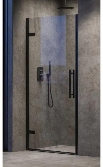 Ravak Cool Sprchové dveře, 90 cm, černá+transparent COSD1-90 X0VV70300Z1