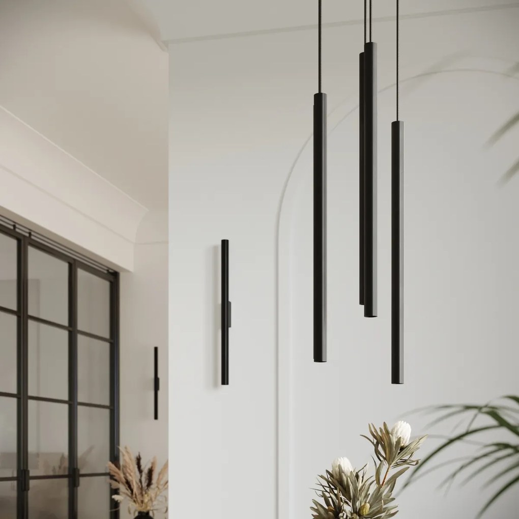 Sollux Lighting Závěsné svítidlo PASTELO 2 černé