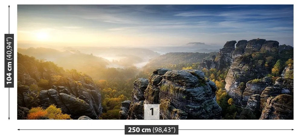 Fototapeta Panoramatický pohled 104x70