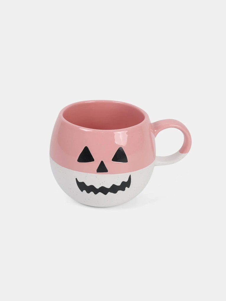 Sinsay - Hrnek s halloweenským motivem - pastelová růžová