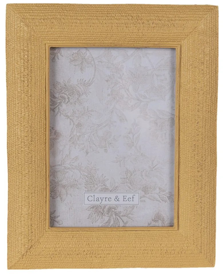 Rezavý antik fotorámeček s plastickým okrajem - 20*2*25 cm / 13*18 cm