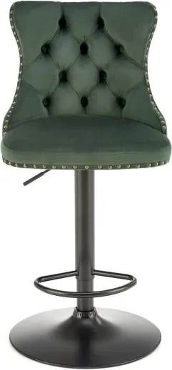 Barová židle H117 zelená