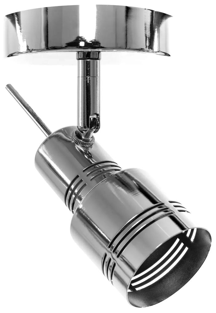 Toolight - Nástěnná lampa Pondero 1 - chrom - APP745-1C