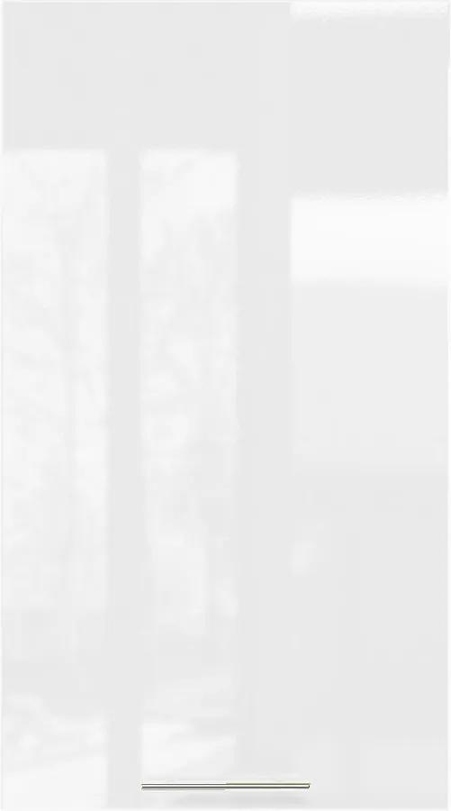 60HS h. vitrína 2-dveřová VALERIA bk/bílá lesk