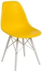 Židle DSW, žlutá (Bílá)