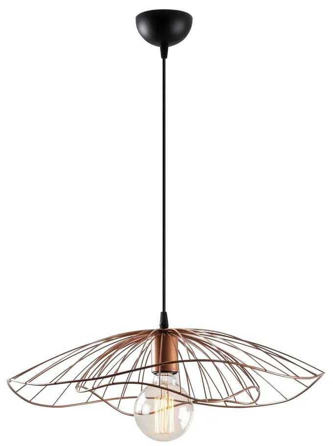 Závěsné svítidlo v měděné barvě ø 50 cm Tel – Opviq lights