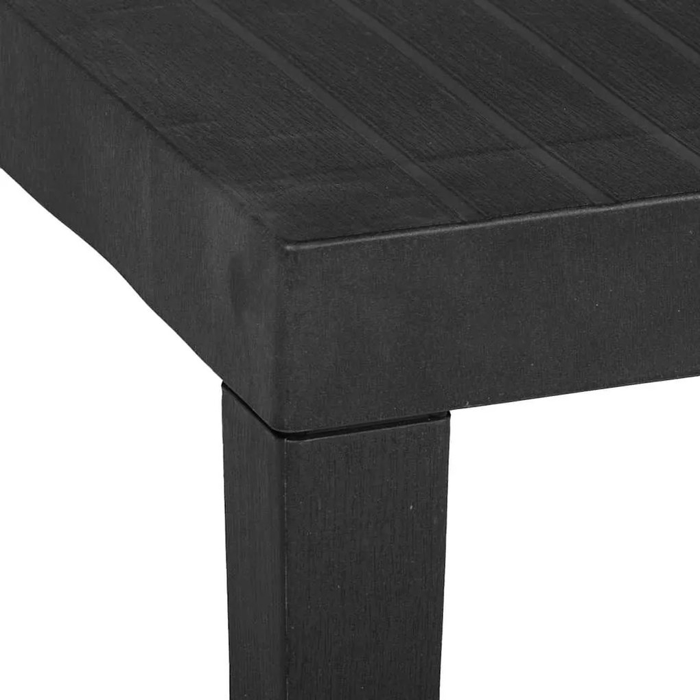 Zahradní stůl šedý 79 x 65 x 72 cm plast 315843