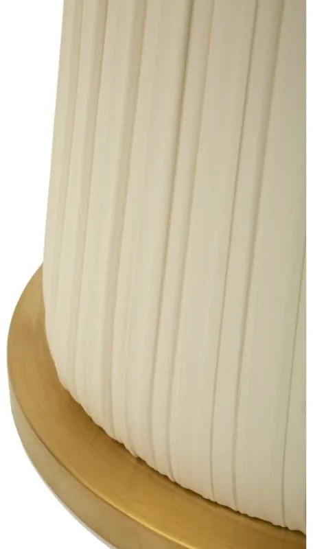 Designový konferenční stolek Venturo 60 cm krémový