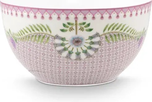 Pip Studio Lily & Lotus snídaňová sada, lila (Porcelánová snídaňová sada)