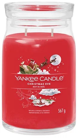 Yankee Candle Signature svíčka velká Christmas Eve, 567g