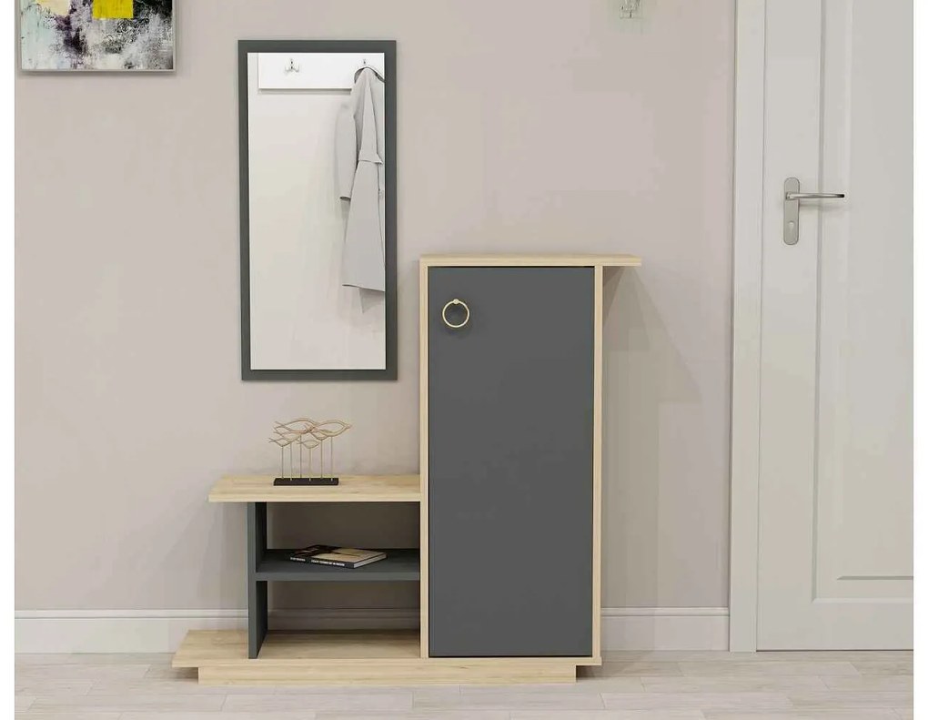 Designová předsíňová sestava Onella vzor dub