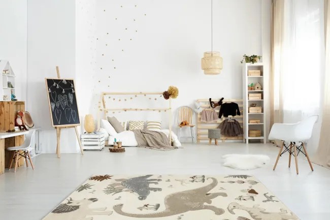 Koberec Tanami Kids C7015A krémový / béžový
