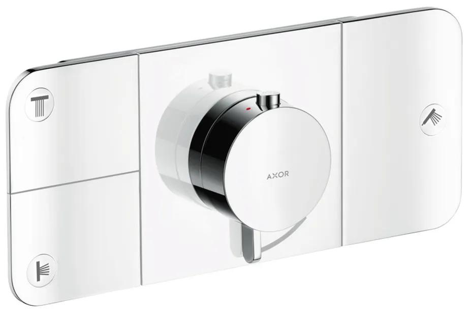 Axor One - Modul termostatu s podomítkovou instalací, pro 3 spotřebiče, chrom 45713000