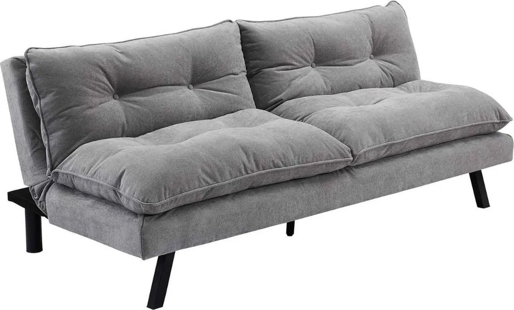 Designová rozkládací pohovka Yehudah 190 cm šedá