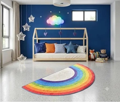 Pratelný dětský koberec 60x120 cm Rainbow – Mila Home