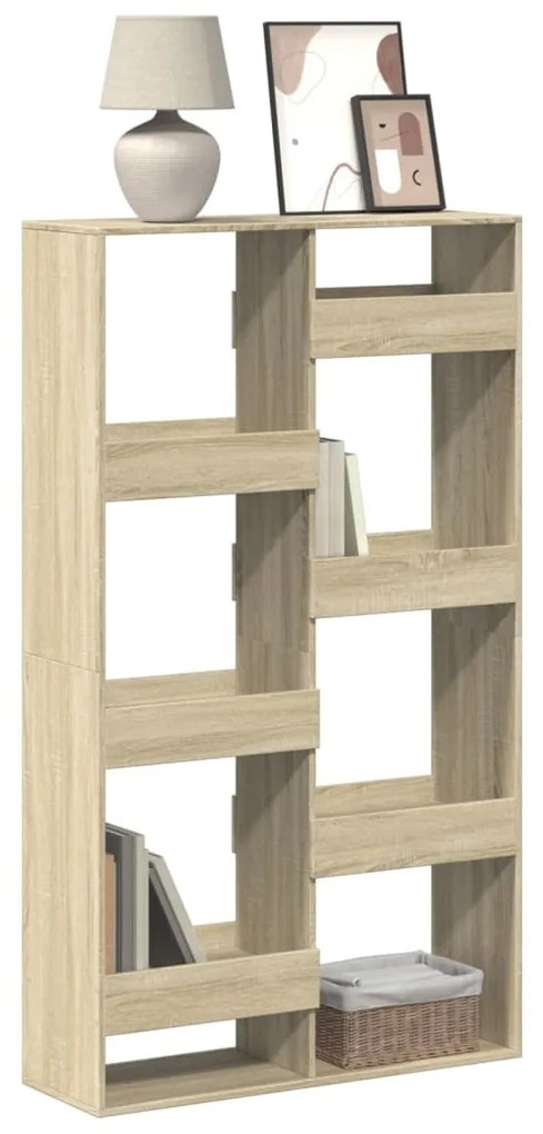 Knihovna dub sonoma 100 x 33 x 175 cm kompozitní dřevo 3309404
