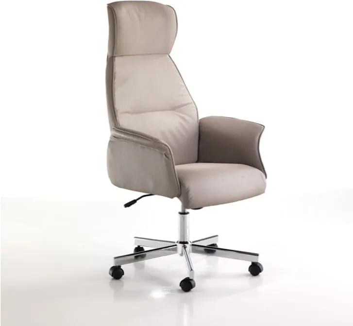 Tomasucci Kancelářská židle PENTY TORTORA 116/126x64x75cm,béžová