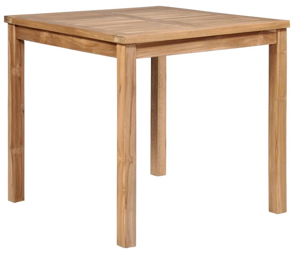 Zahradní stůl 80 x 80 x 77 cm masivní teakové dřevo,  44996