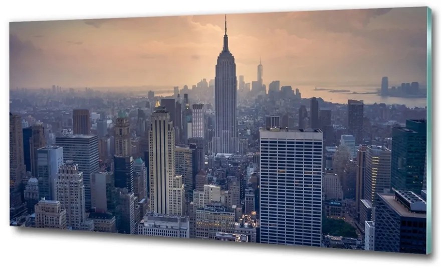 Wallmuralia Foto obraz sklo tvrzené Manhattan New York 100x50