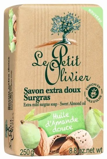 Le Petit Olivier Extra jemné mýdlo - Mandlový olej, 250g