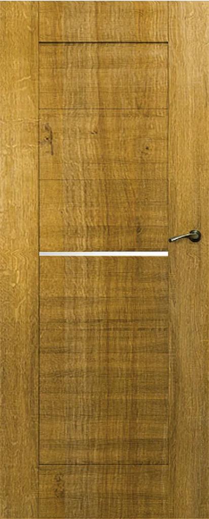 posuvné interiérové dveře do pouzdra IBIZA model 2 Průchozí rozměr: 70 x 197 cm, Orientace dveří: Levé dveře, Dekor: Bílá