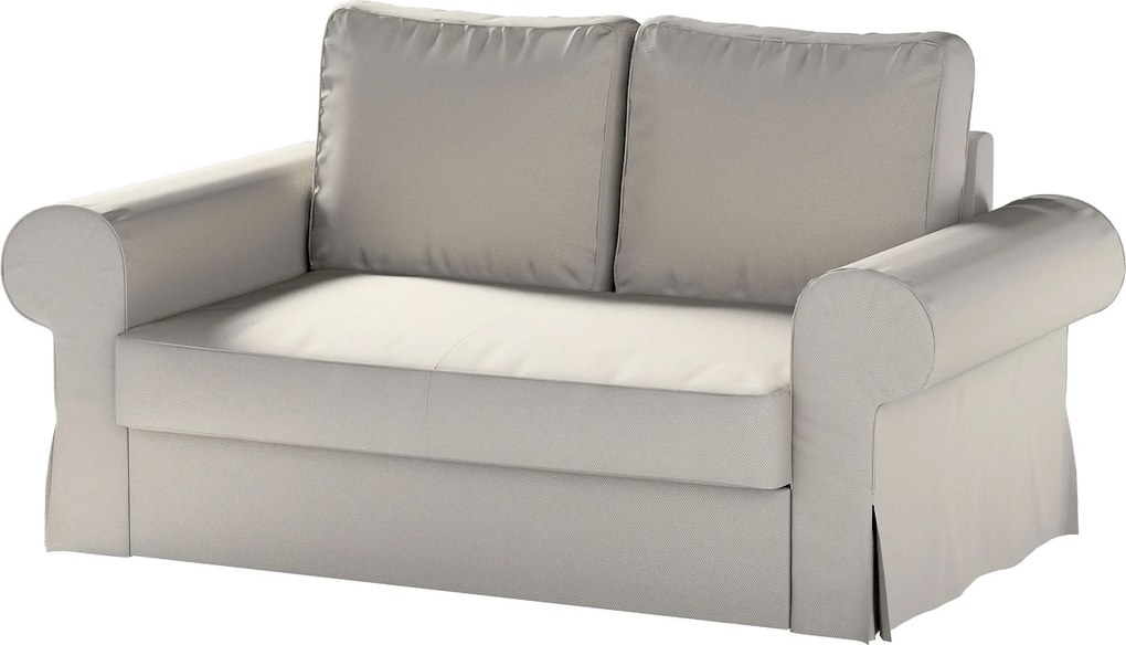 Potah na pohovku IKEA Backabro 2-místná, rozkládací barva šedá látka pletený vzor