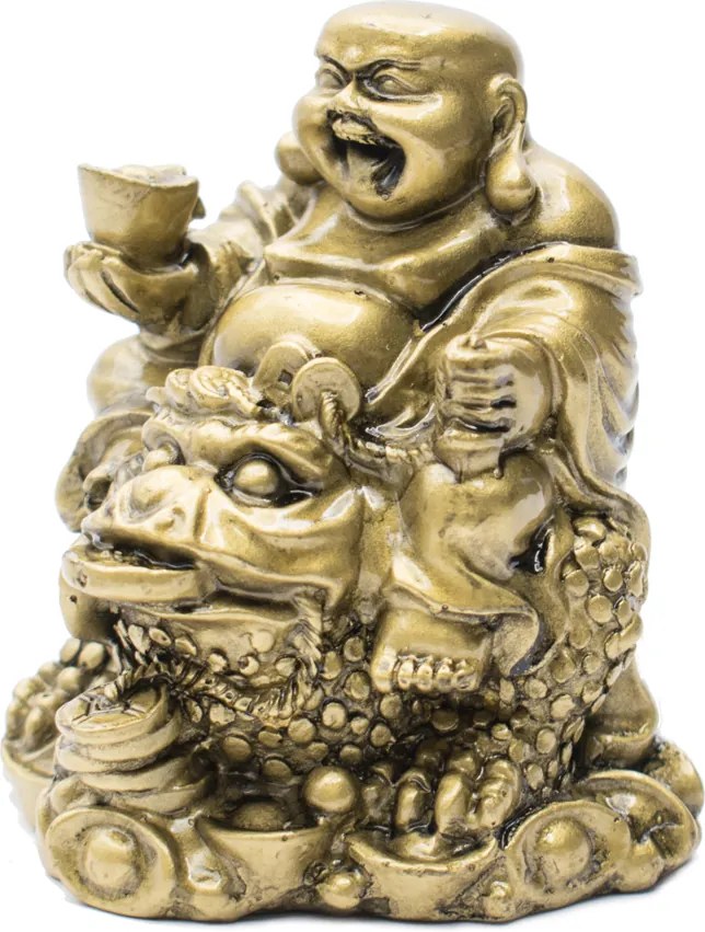 Milujeme Kameny Buddha na třínohé žábě - soška Feng shui