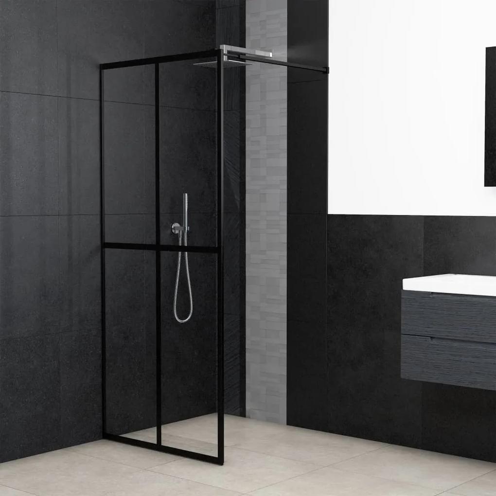 Zástěna do průchozí sprchy čiré tvrzené sklo 140 x 195 cm - Default Title