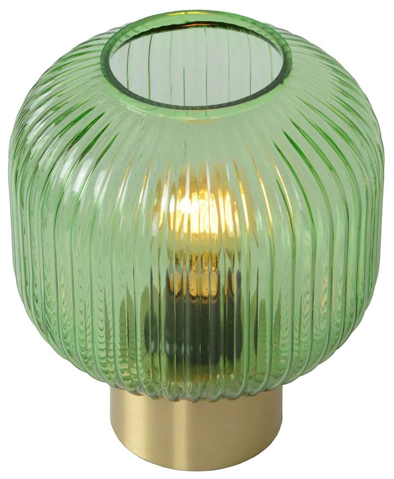 Lucide 45586/20/33 stolní lampa Maloto zelená, 1xE27, ø20cm