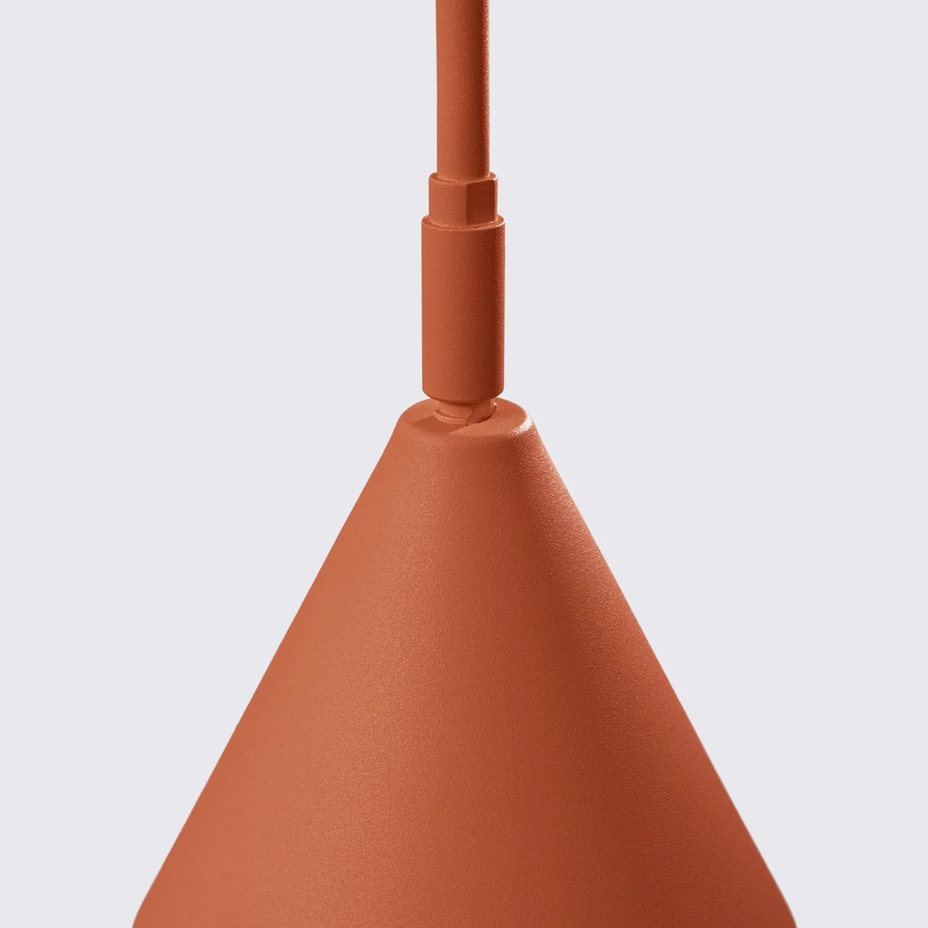 Sollux Lighting Stojací lampa NOX okrově červená