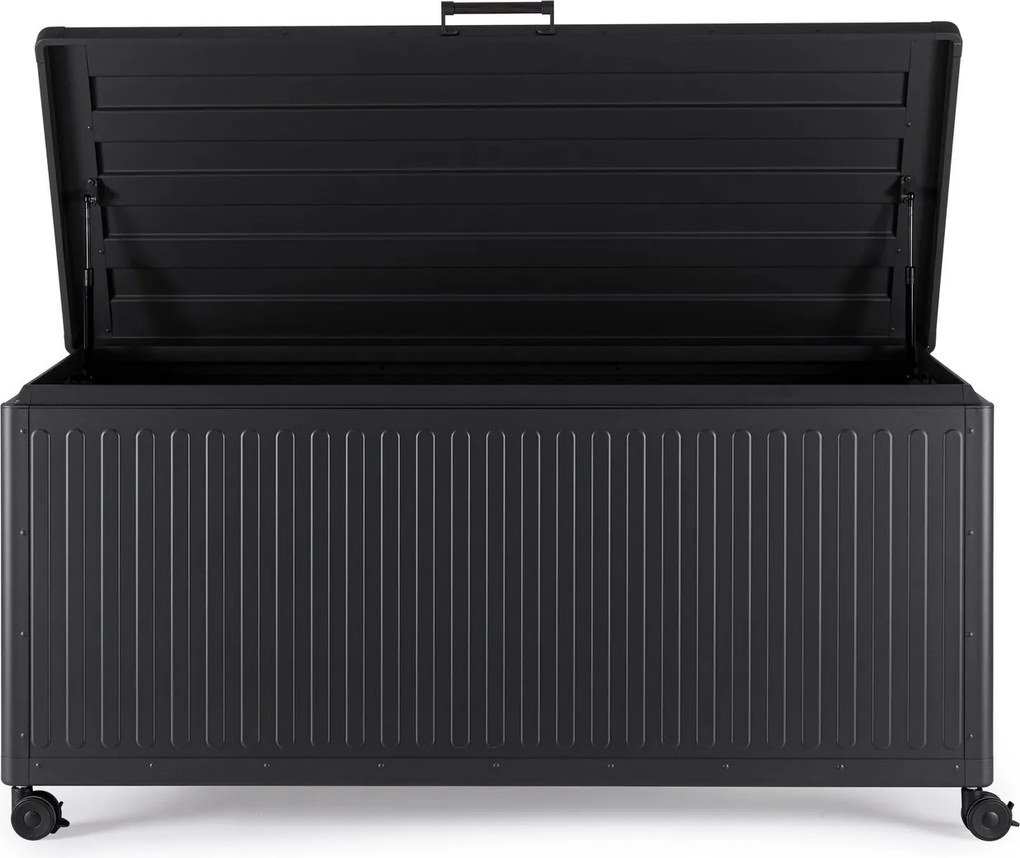 BIZZOTTO Zahradní úložný box OCEAN černý 165x72 cm 0663576